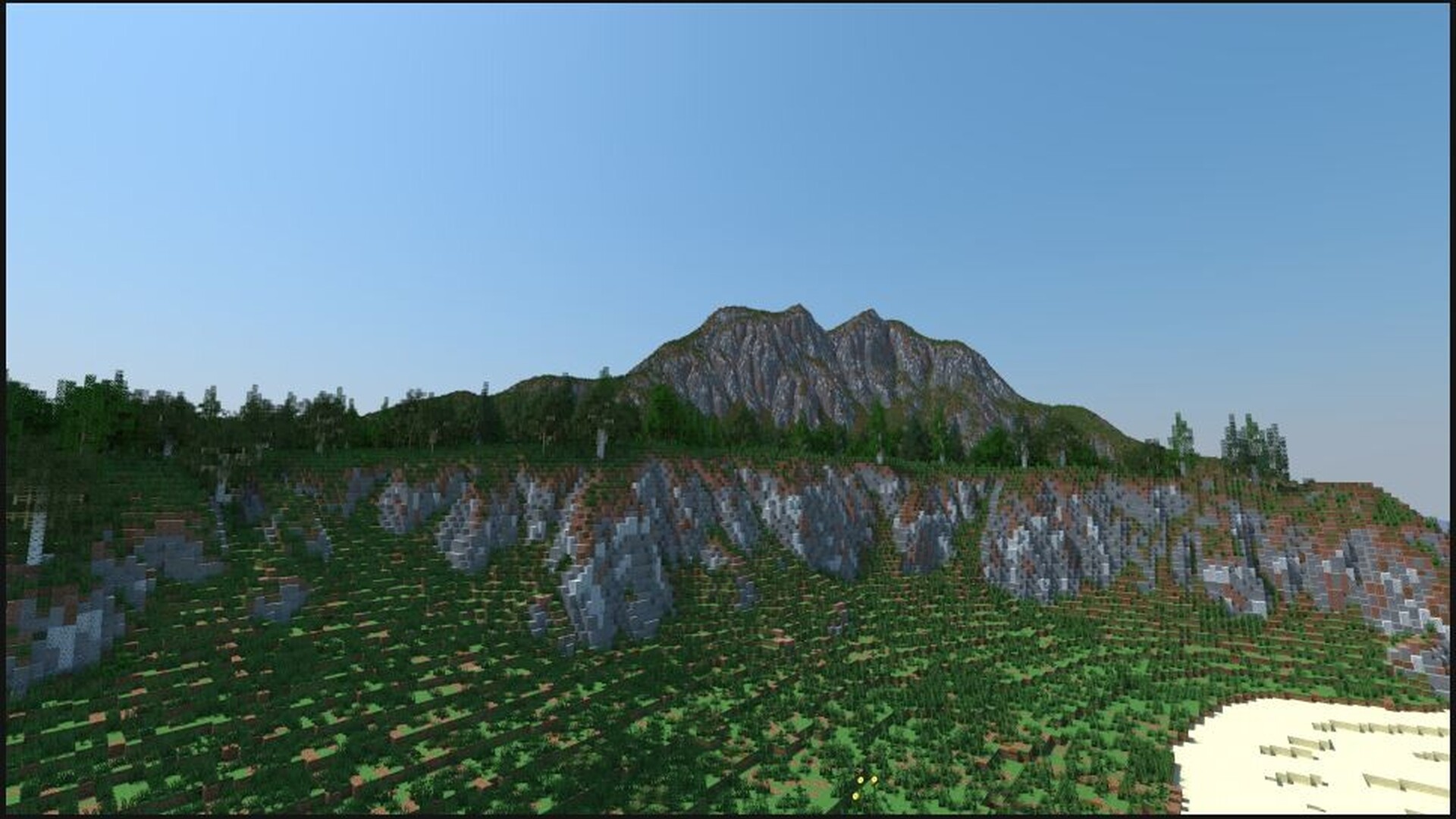 Example Diciduous Forest Minecraft Map