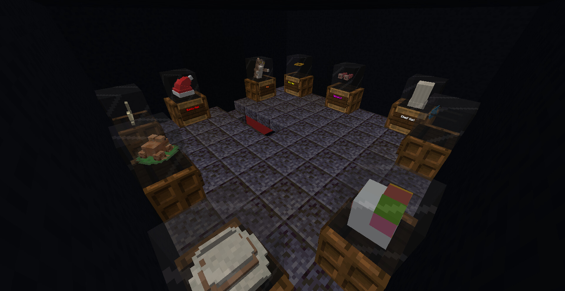 Minecraft Hats ShowCase Minecraft Map