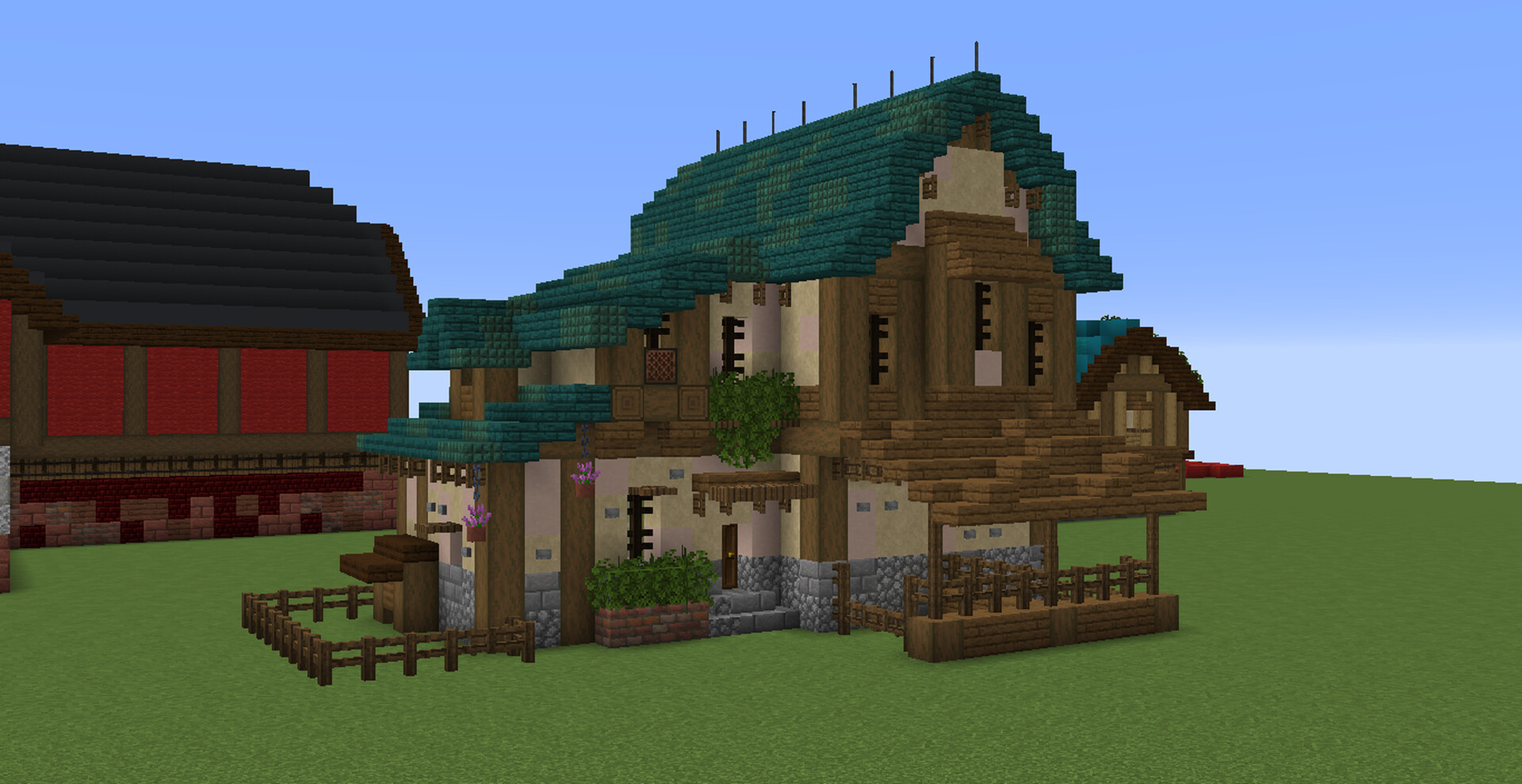 Tudor Farm House Minecraft Map