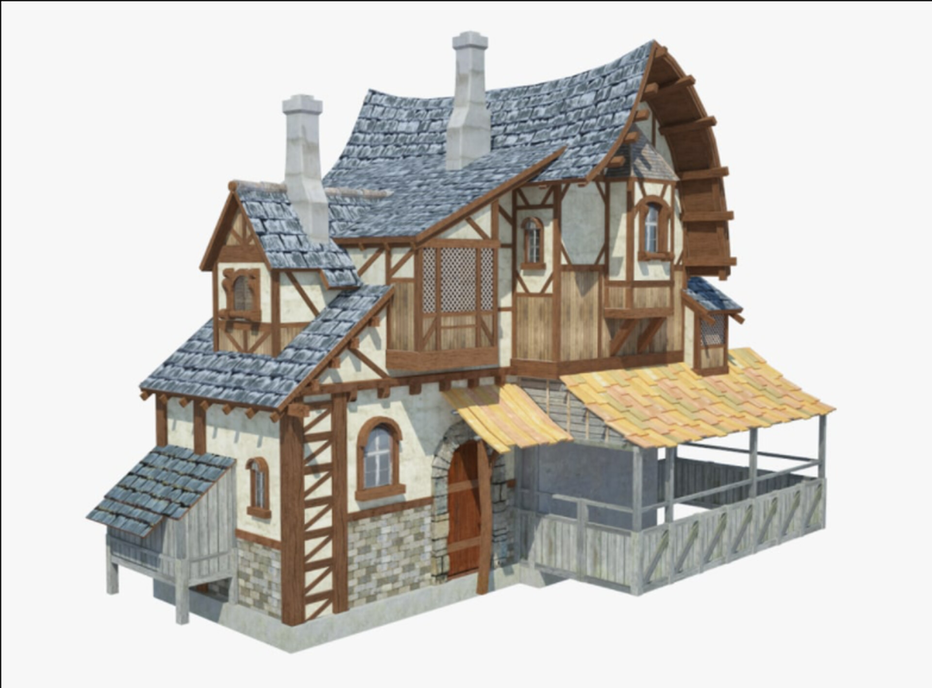 Tudor Farm House Minecraft Map