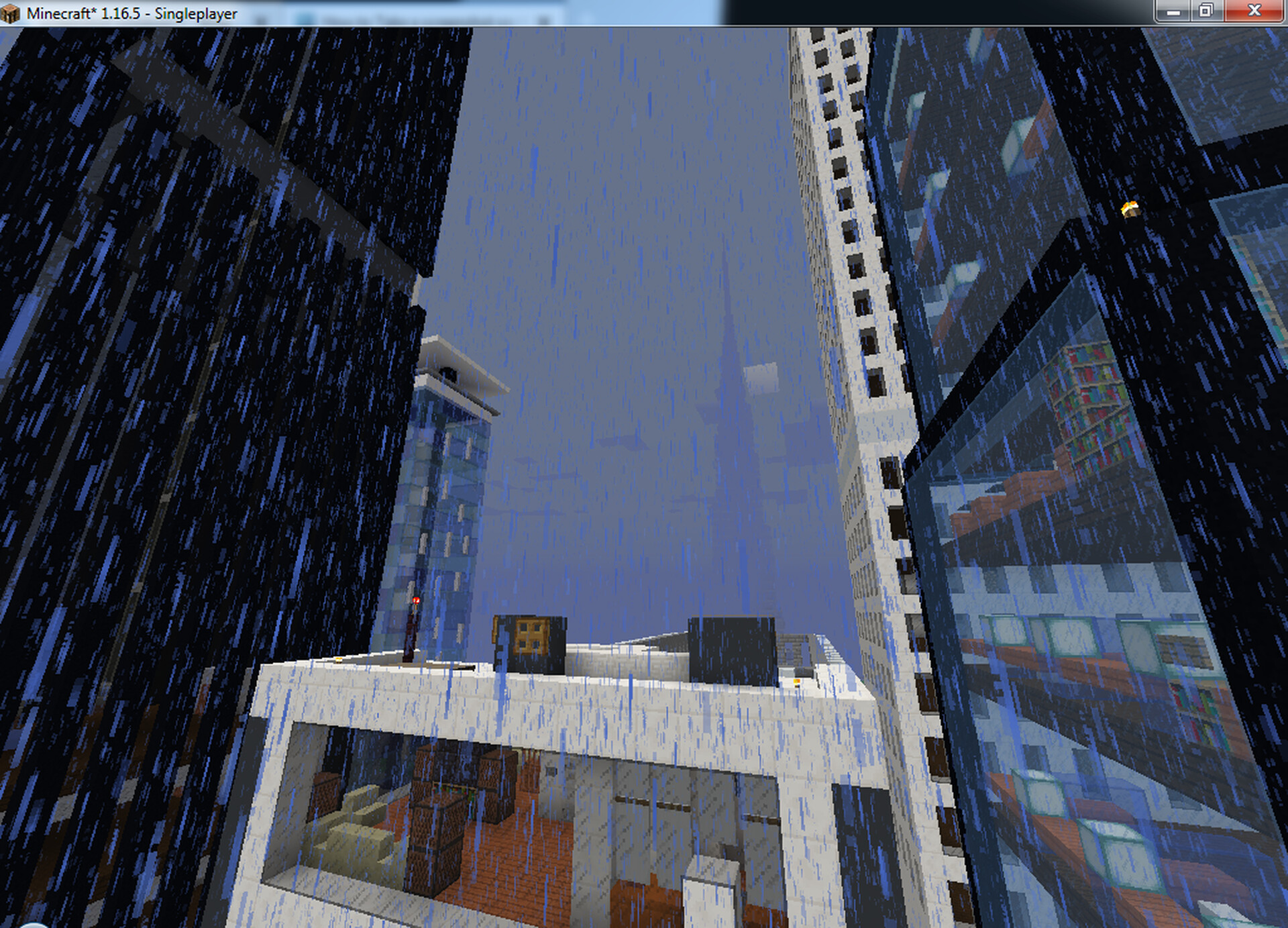 Minecraft City w/Ghetto Minecraft Map