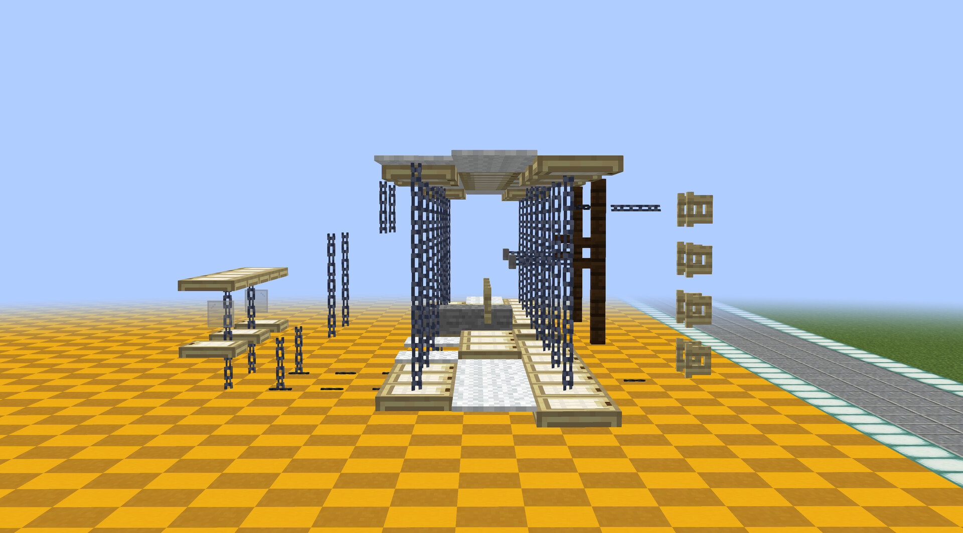 Wright Flyer 1903 1.5:1 scale Minecraft Map