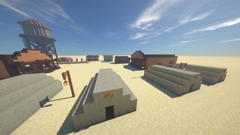 Holes by Louis Sachar Map (Camp Green Lake and Big thumb) Minecraft Map