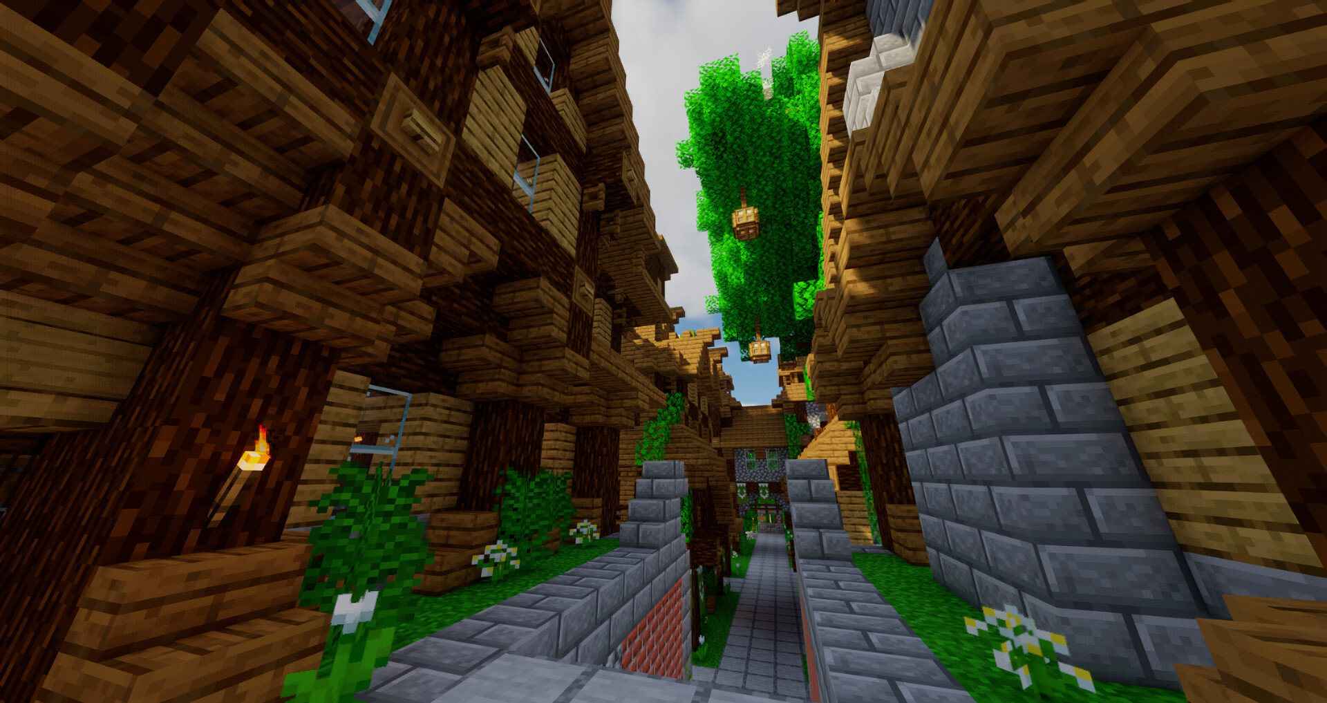 Leaf Cliff Minecraft Map