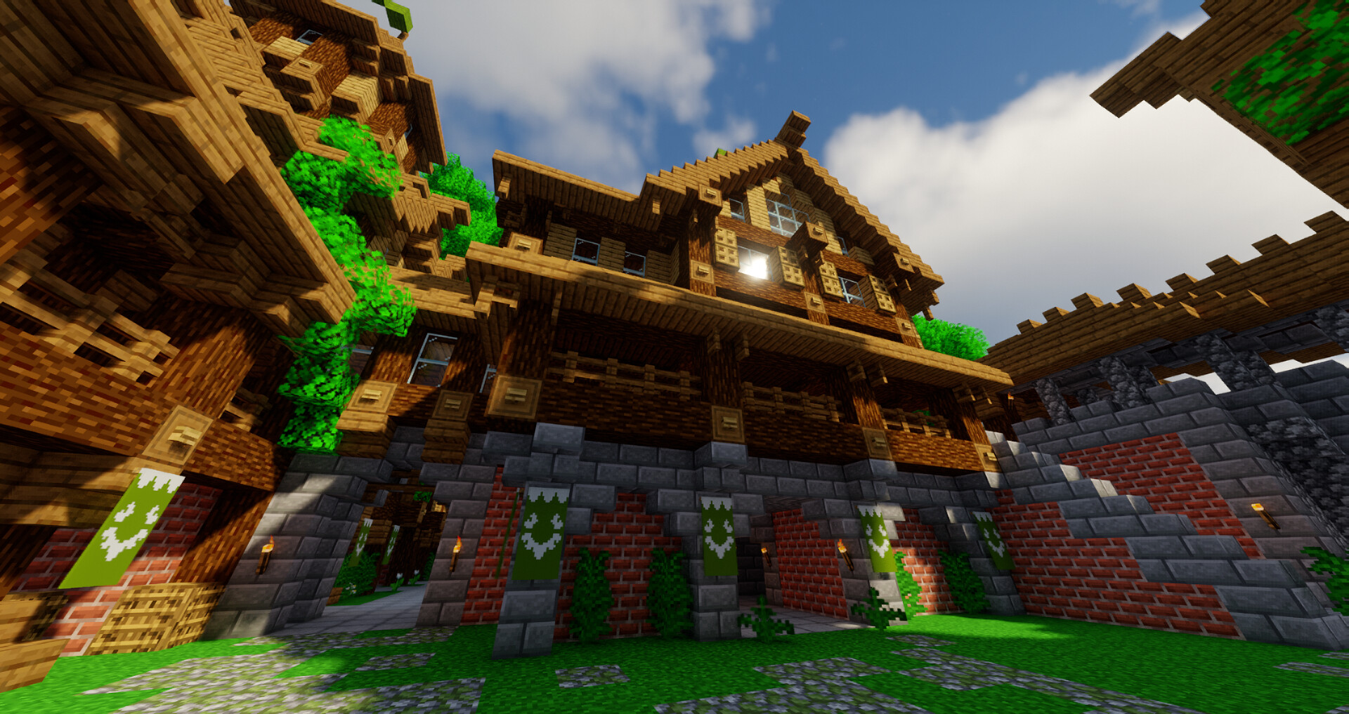 Leaf Cliff Minecraft Map