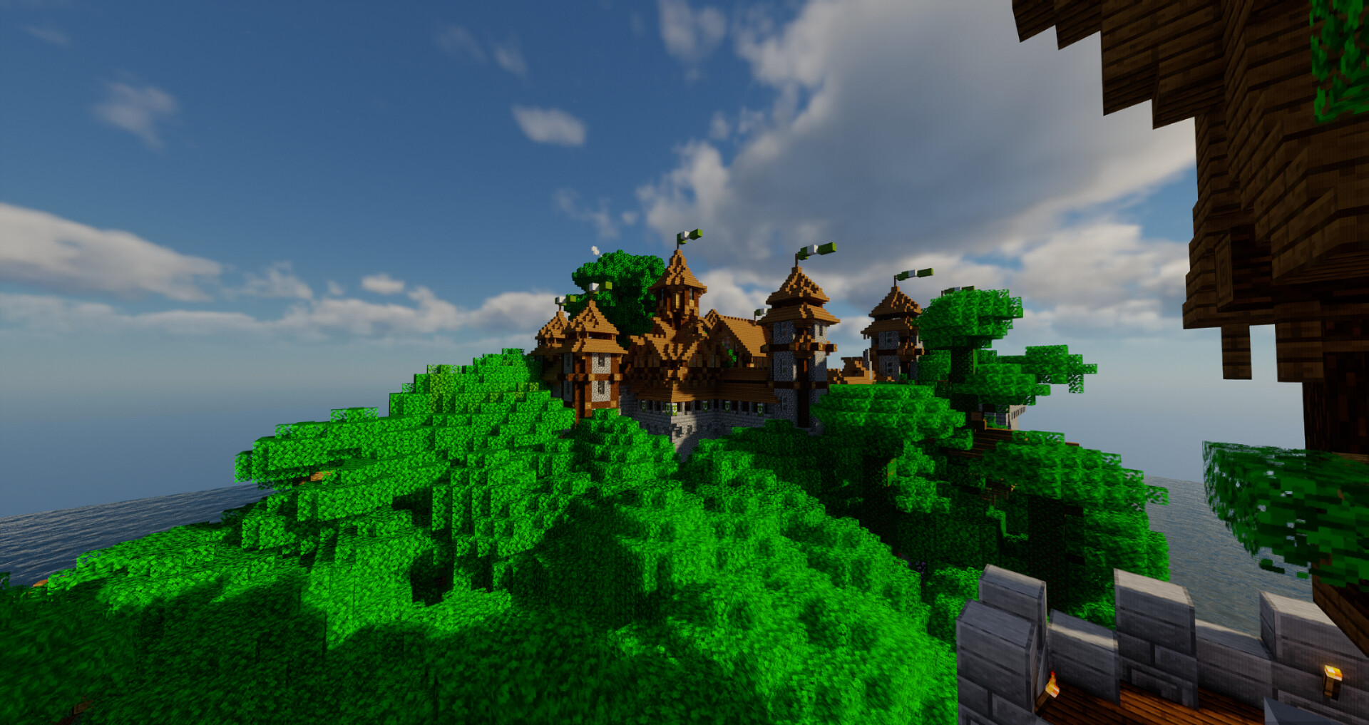 Leaf Cliff Minecraft Map