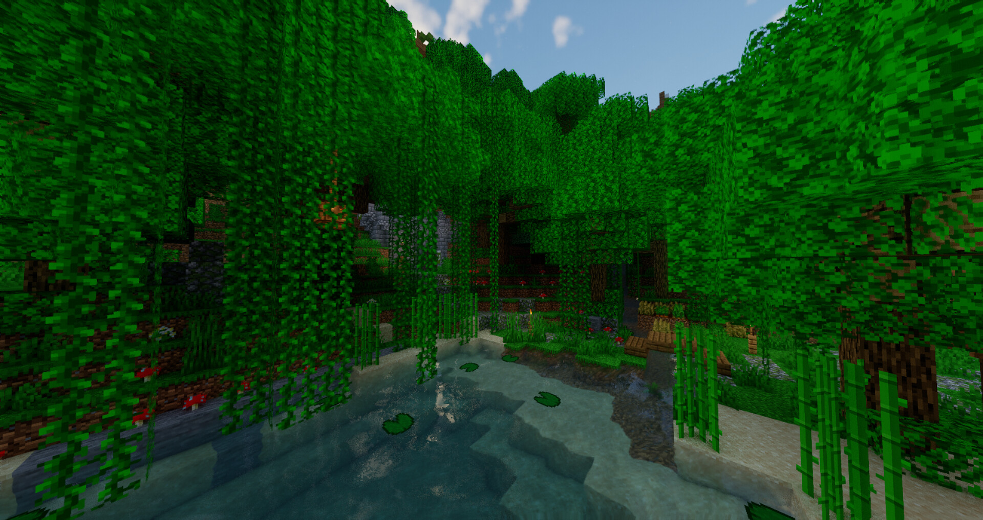 Leaf Cliff Minecraft Map