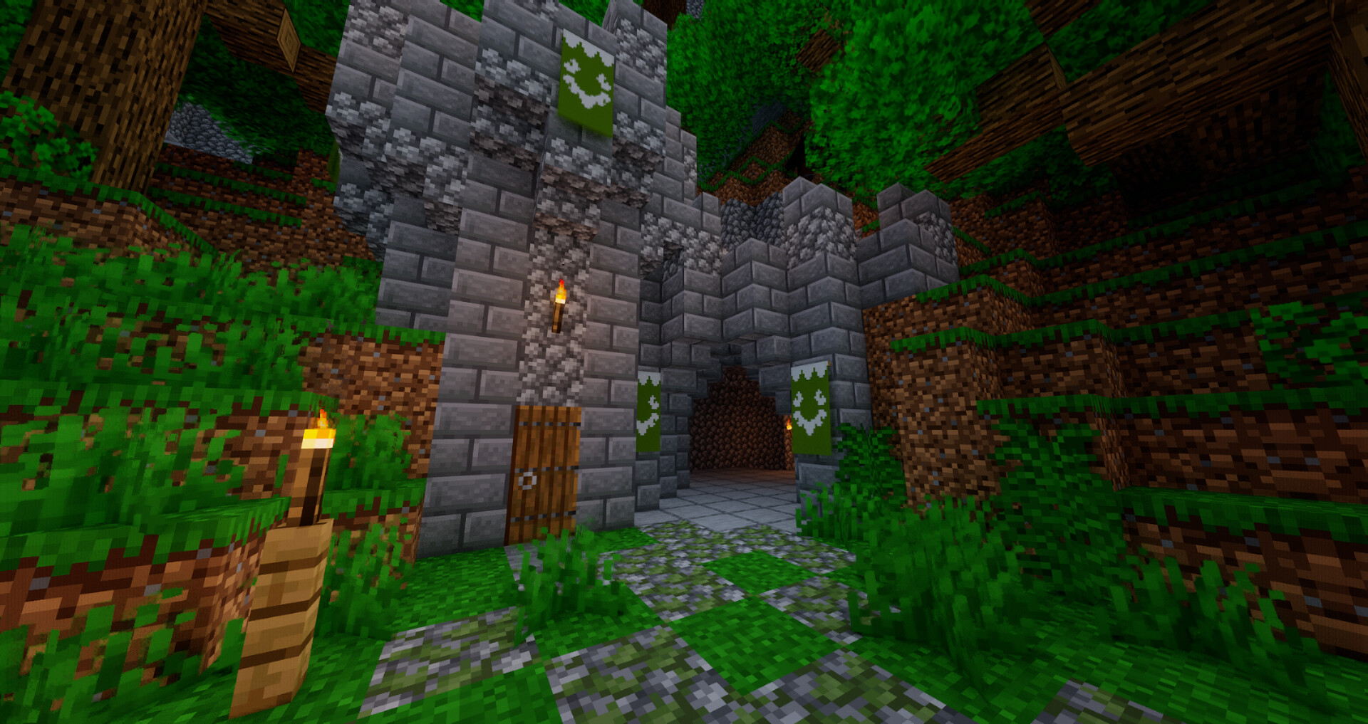 Leaf Cliff Minecraft Map