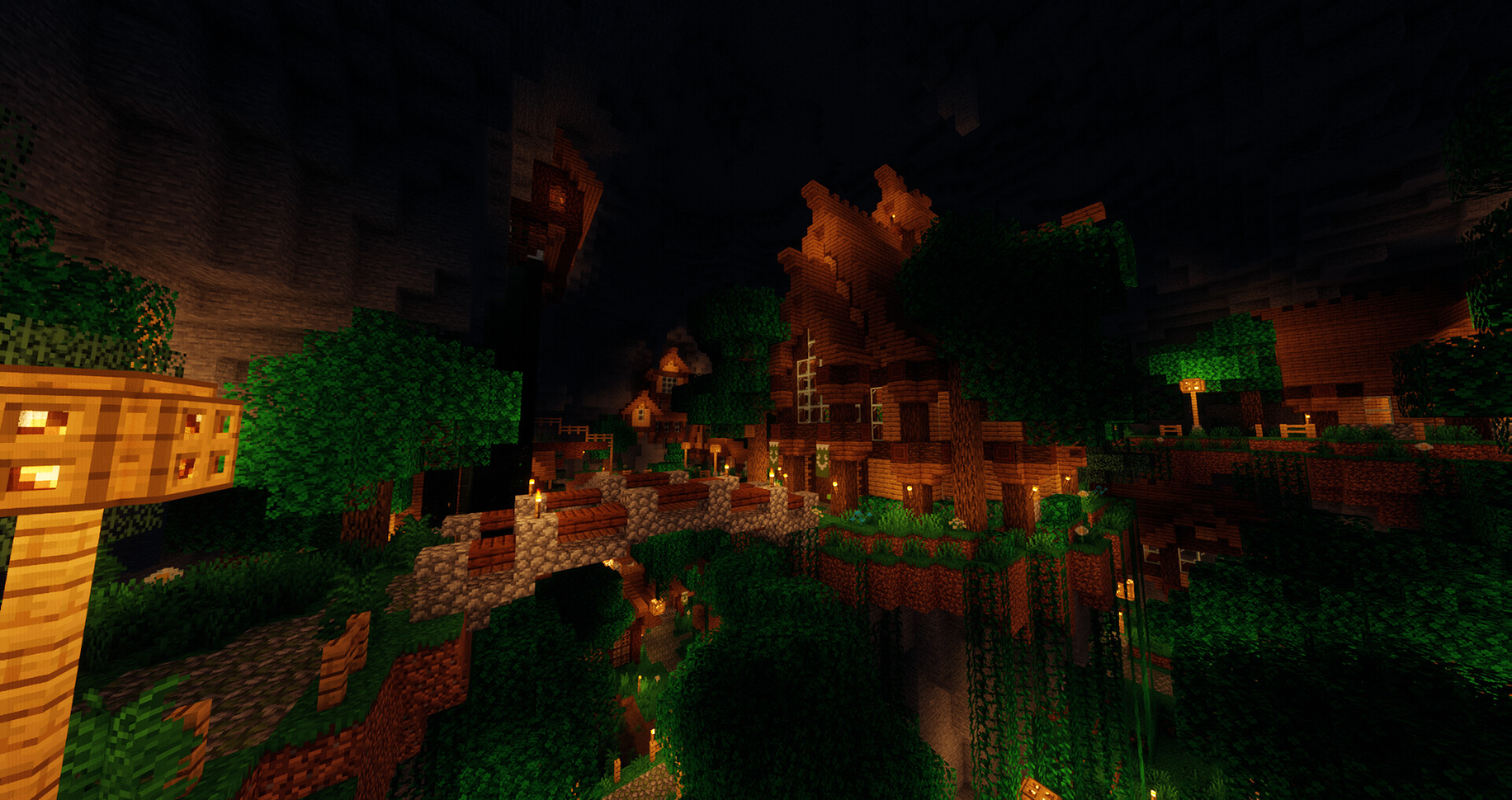 Leaf Cliff Minecraft Map