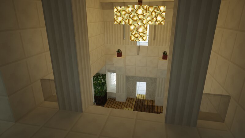 Quartz Mansion - Modern House Minecraft Map