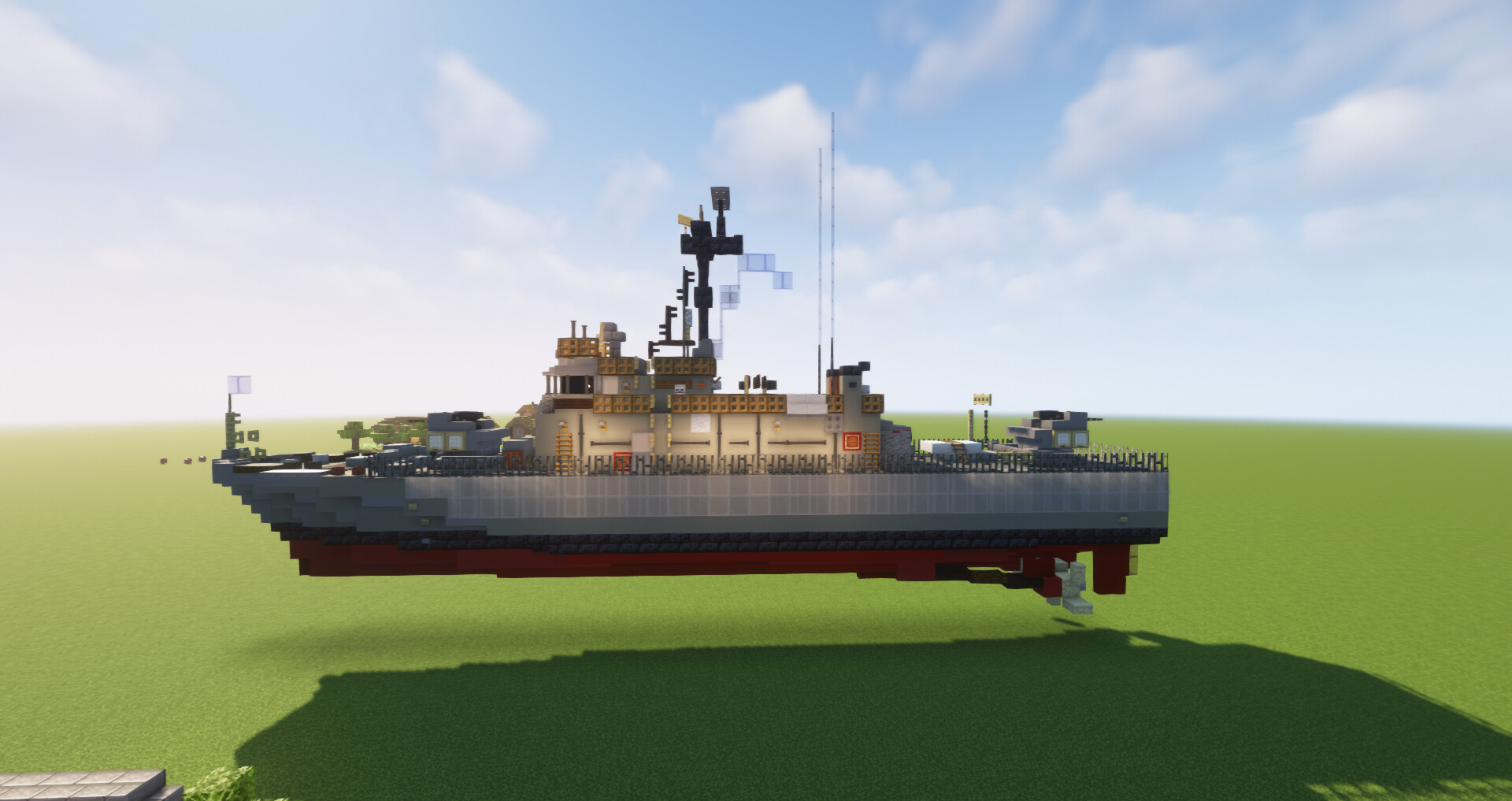 Tolmi Class Gunboat (Asheville) Minecraft Map
