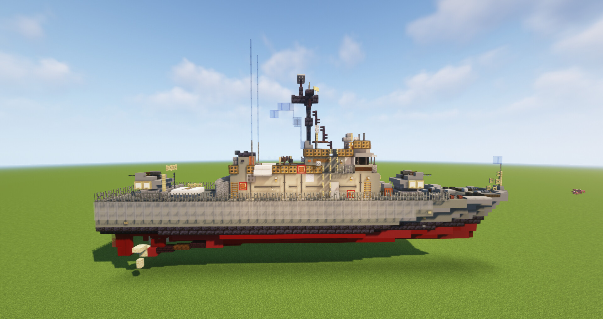 Tolmi Class Gunboat (Asheville) Minecraft Map