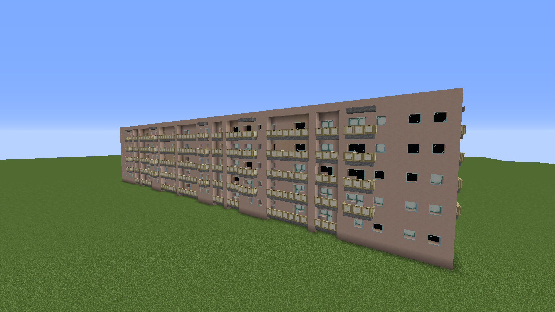 Pripyat 111-125 series soviet block Minecraft Map