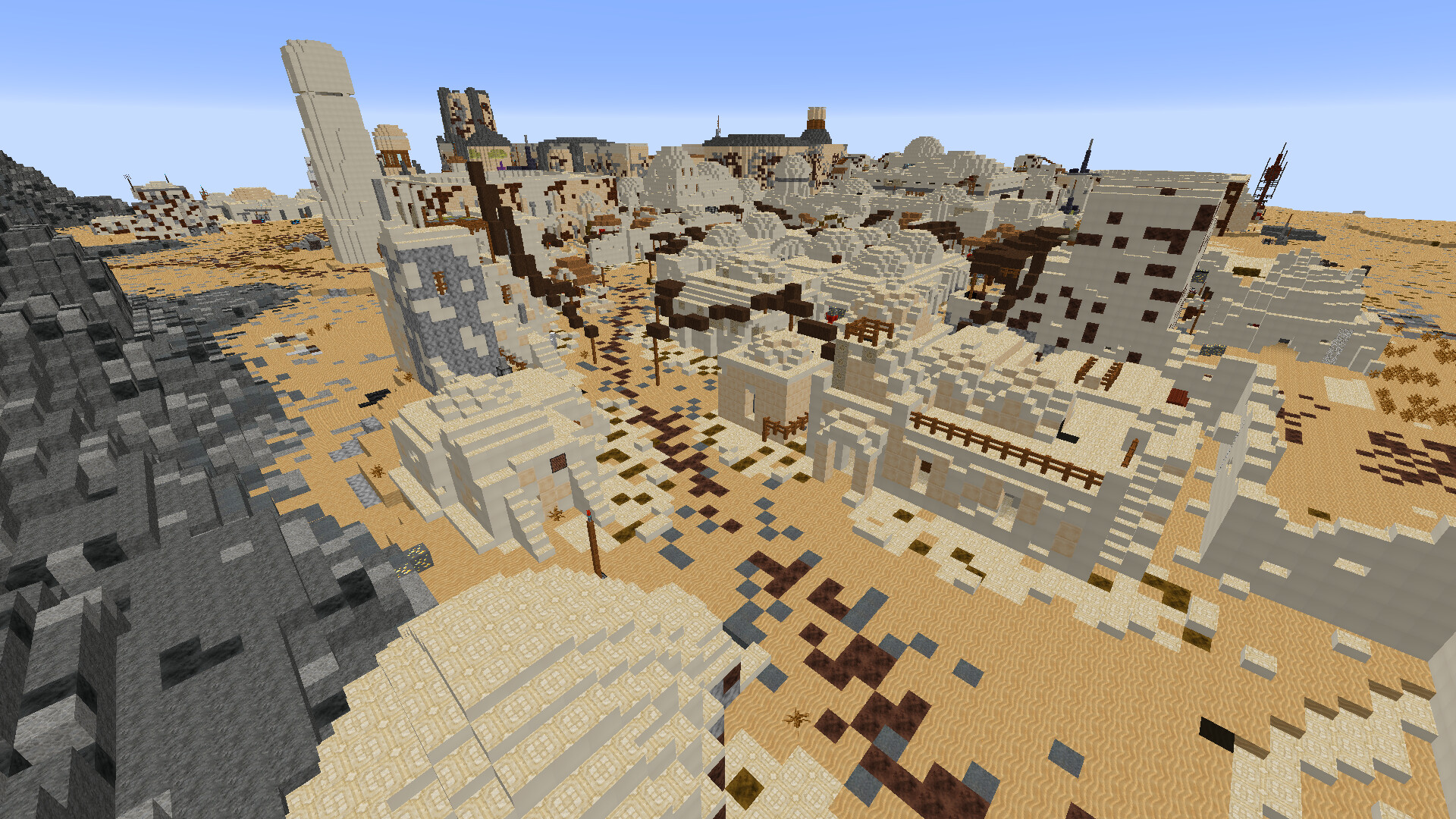 Tatooine, age Civil War (Star Wars planet) Minecraft Map