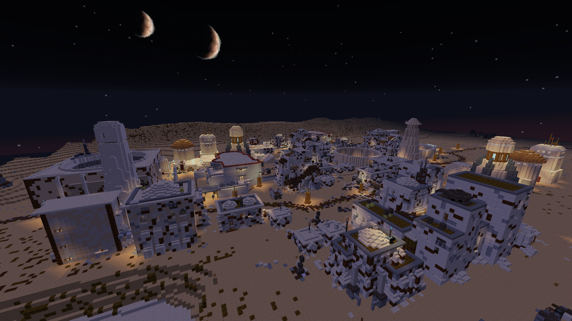 Tatooine, age Civil War (Star Wars planet) Minecraft Map