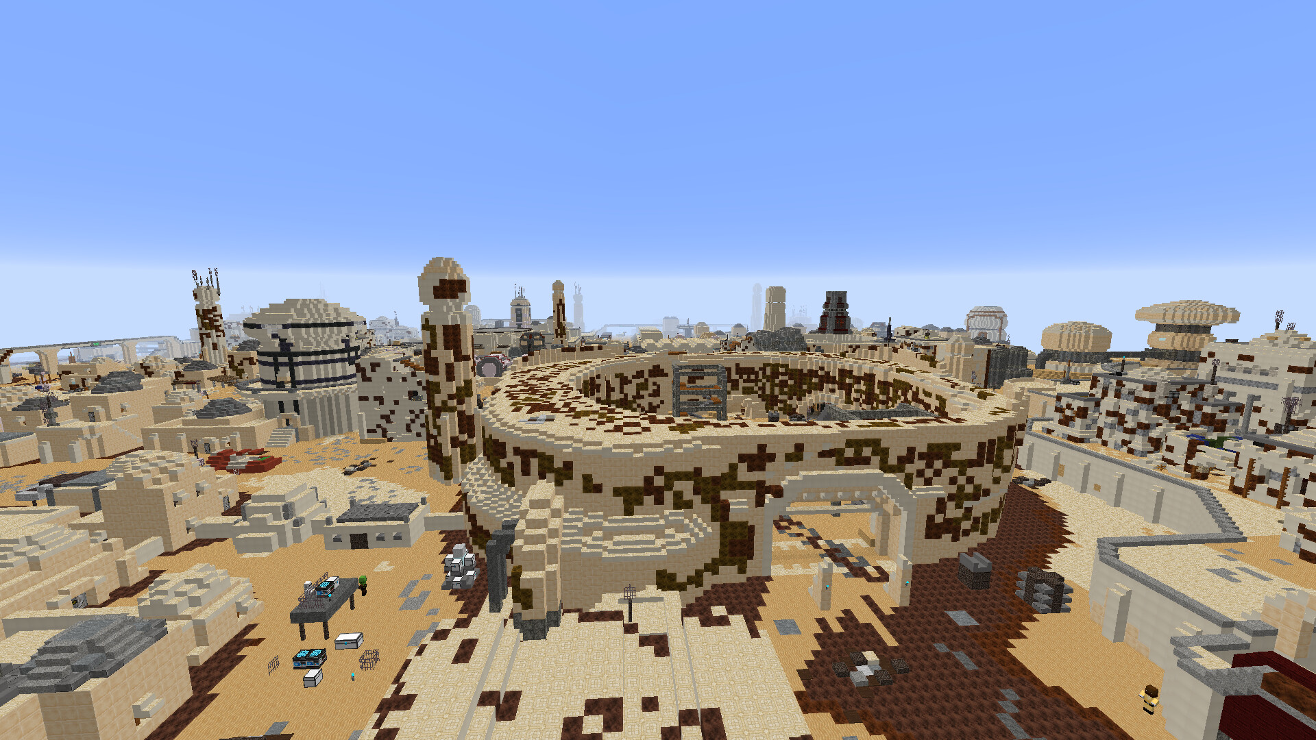 Tatooine, age Civil War (Star Wars planet) Minecraft Map