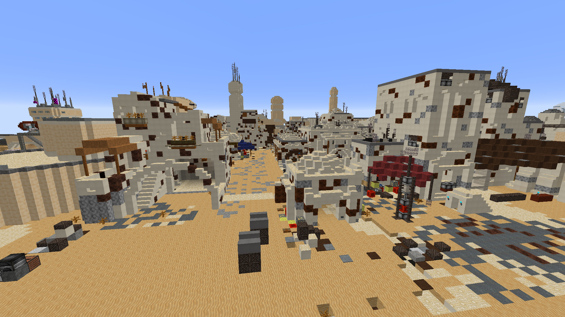 Tatooine, age Civil War (Star Wars planet) Minecraft Map