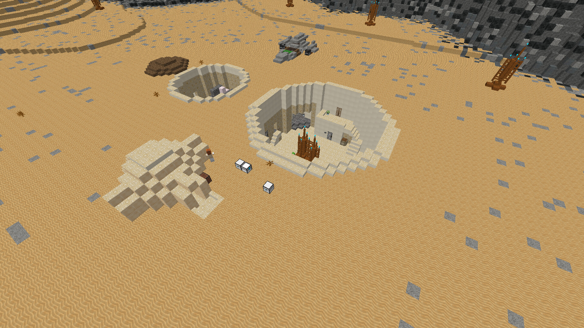 Tatooine, age Civil War (Star Wars planet) Minecraft Map