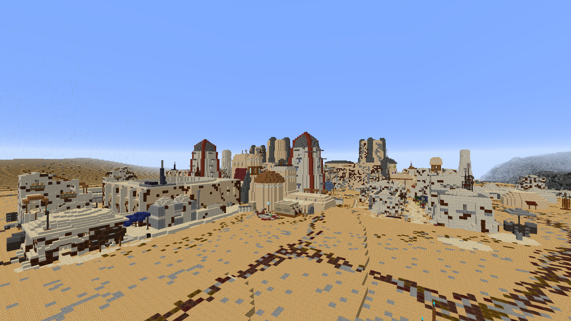 Tatooine, age Civil War (Star Wars planet) Minecraft Map