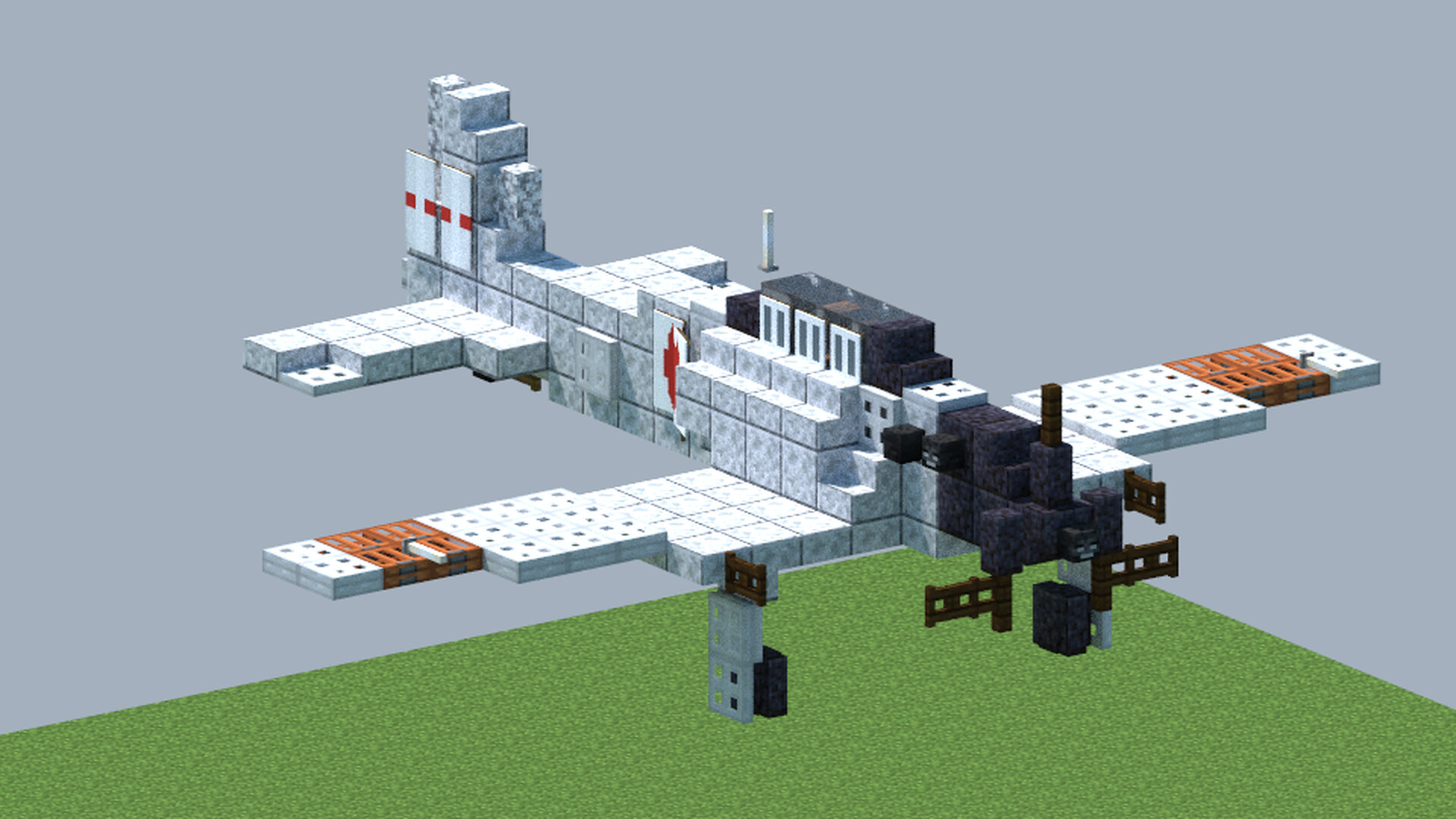 Mitsubishi A6M Zero, fighter [With Download] Minecraft Map