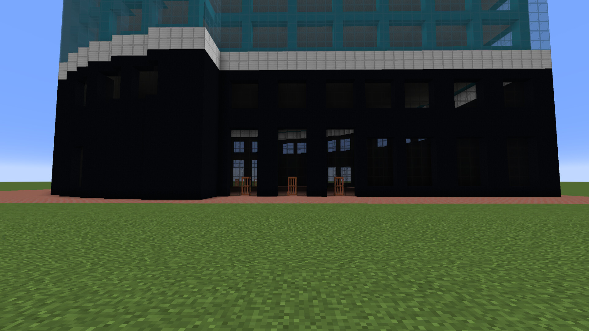 Wells Fargo Plaza Houston 1:1 scale (1.18 only) Minecraft Map