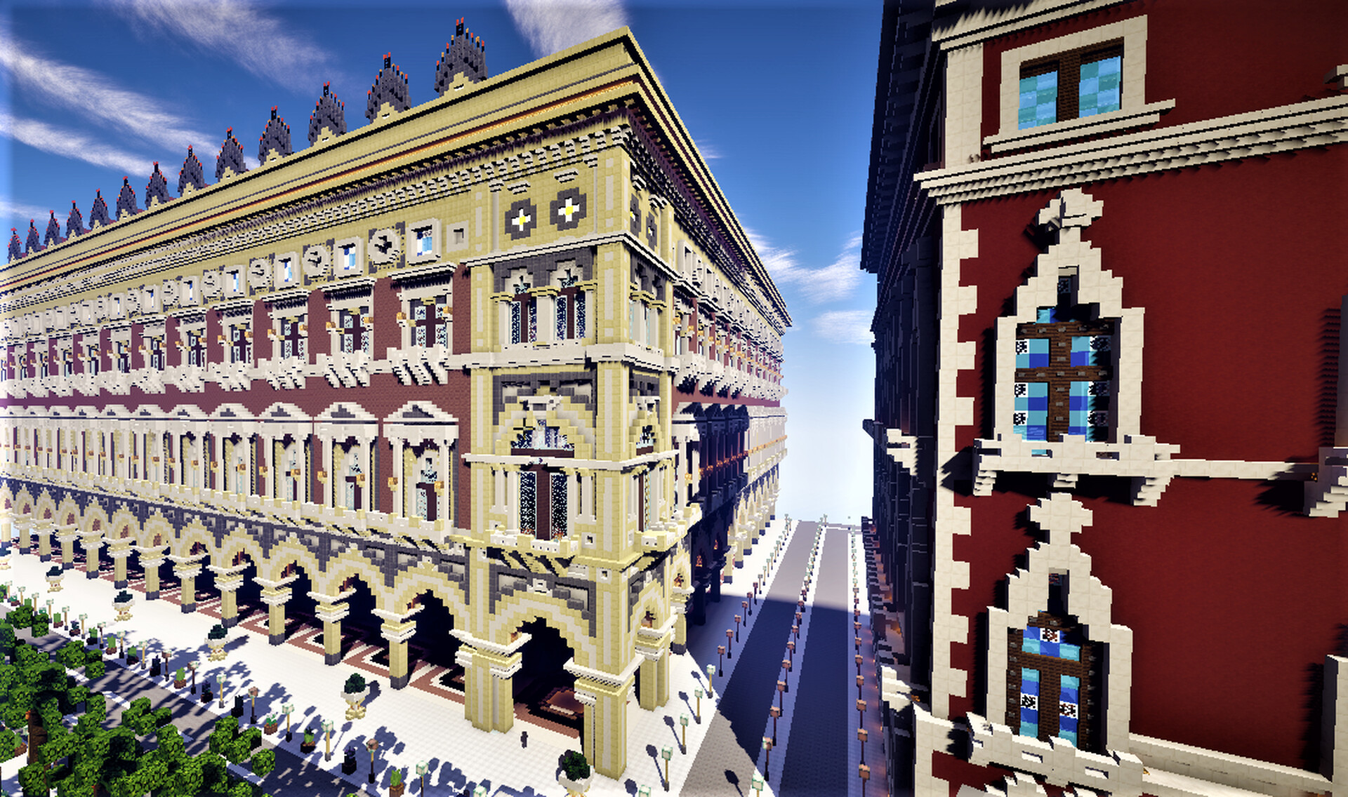 Mega build , The great gallery Vittorio Emanuele II (100 subscribers thanks) Minecraft Map