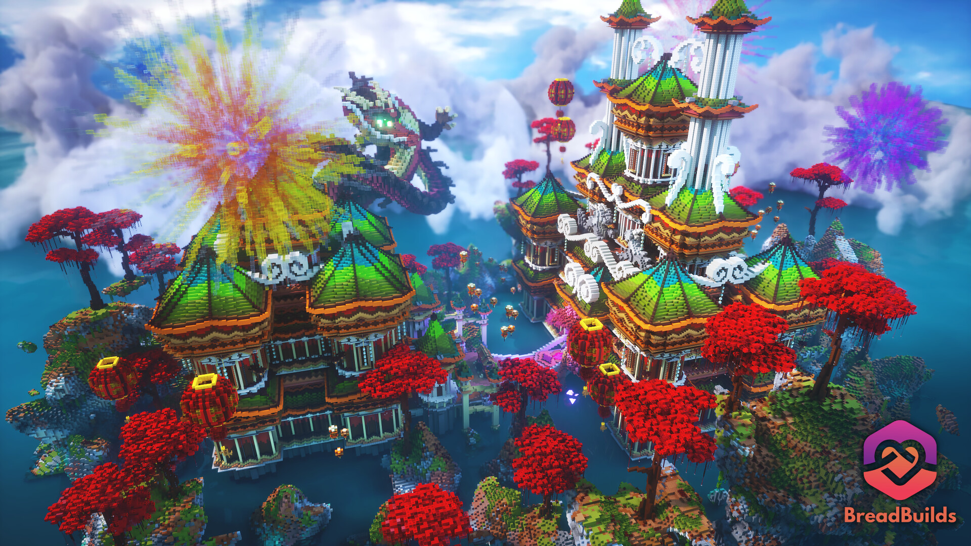 [Hub] » Sakura Temple Minecraft Map