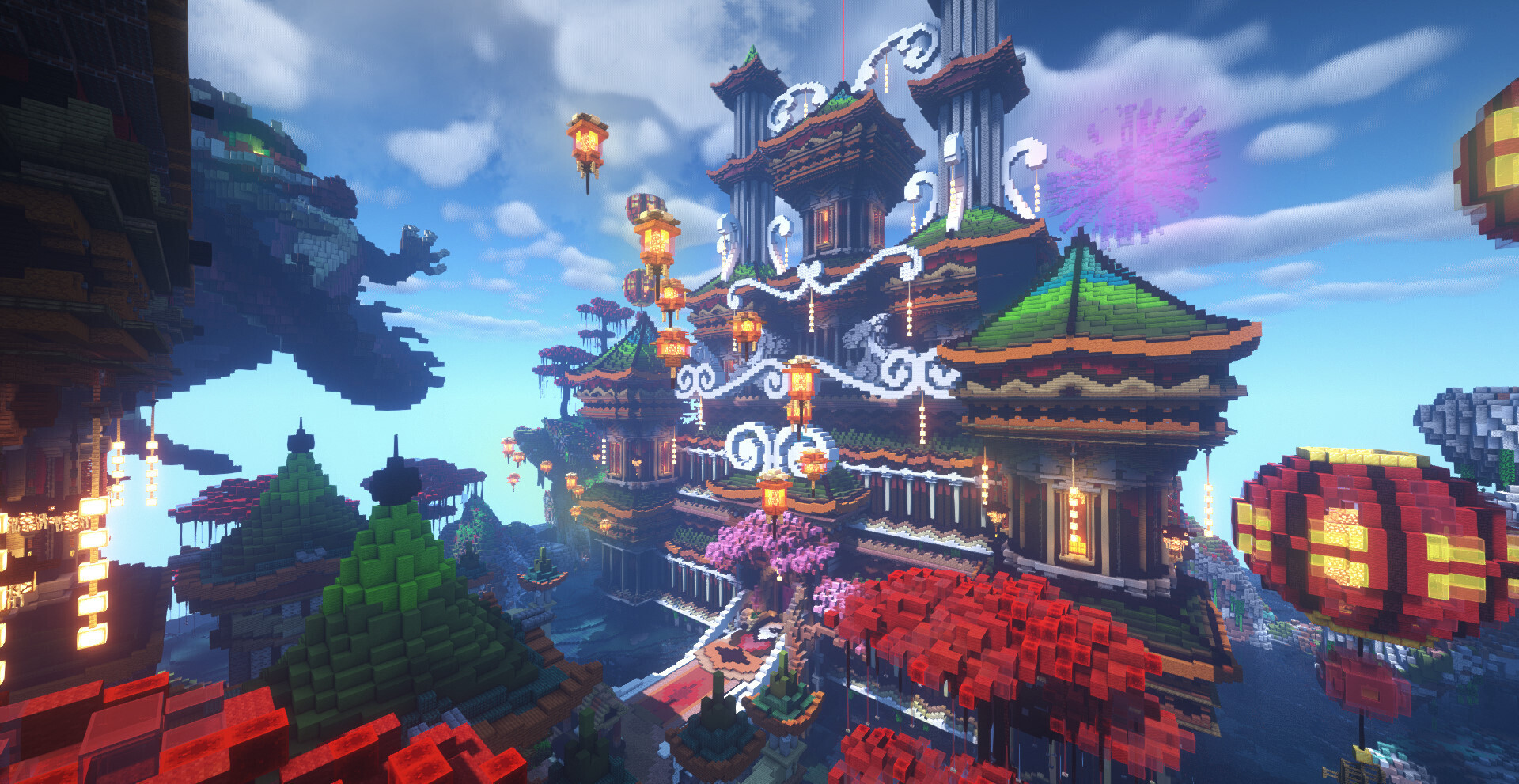 [Hub] » Sakura Temple Minecraft Map