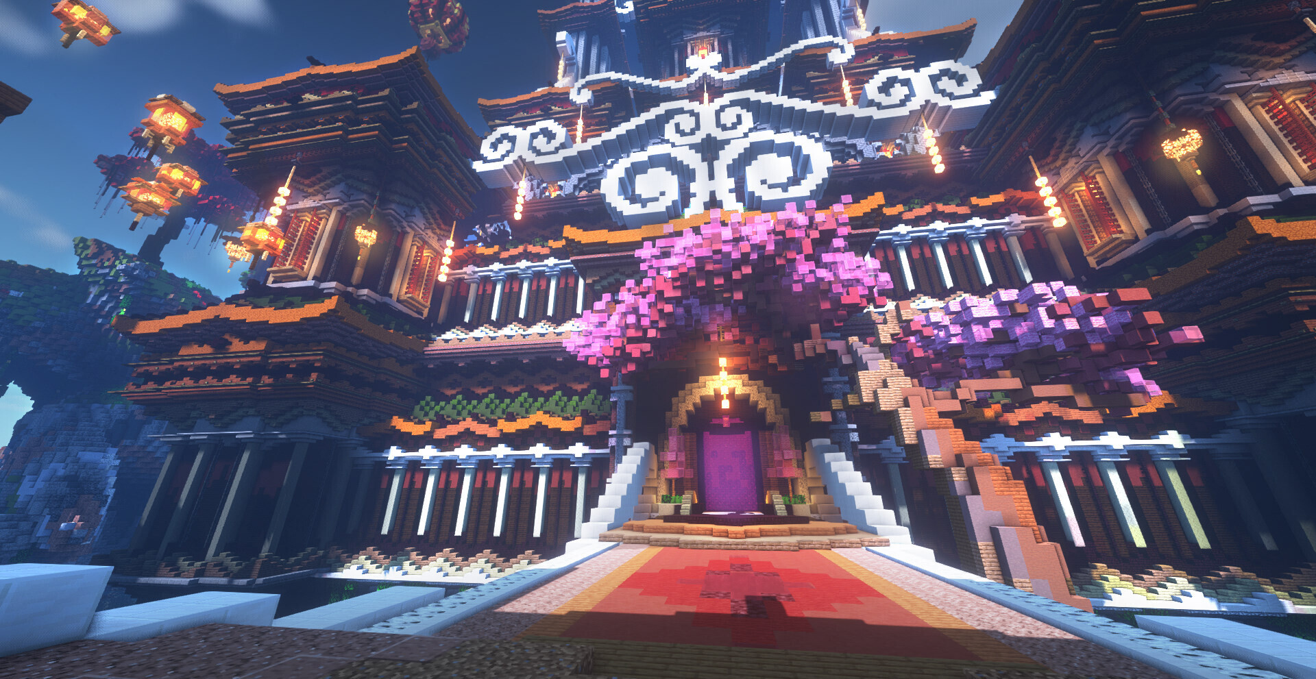 [Hub] » Sakura Temple Minecraft Map