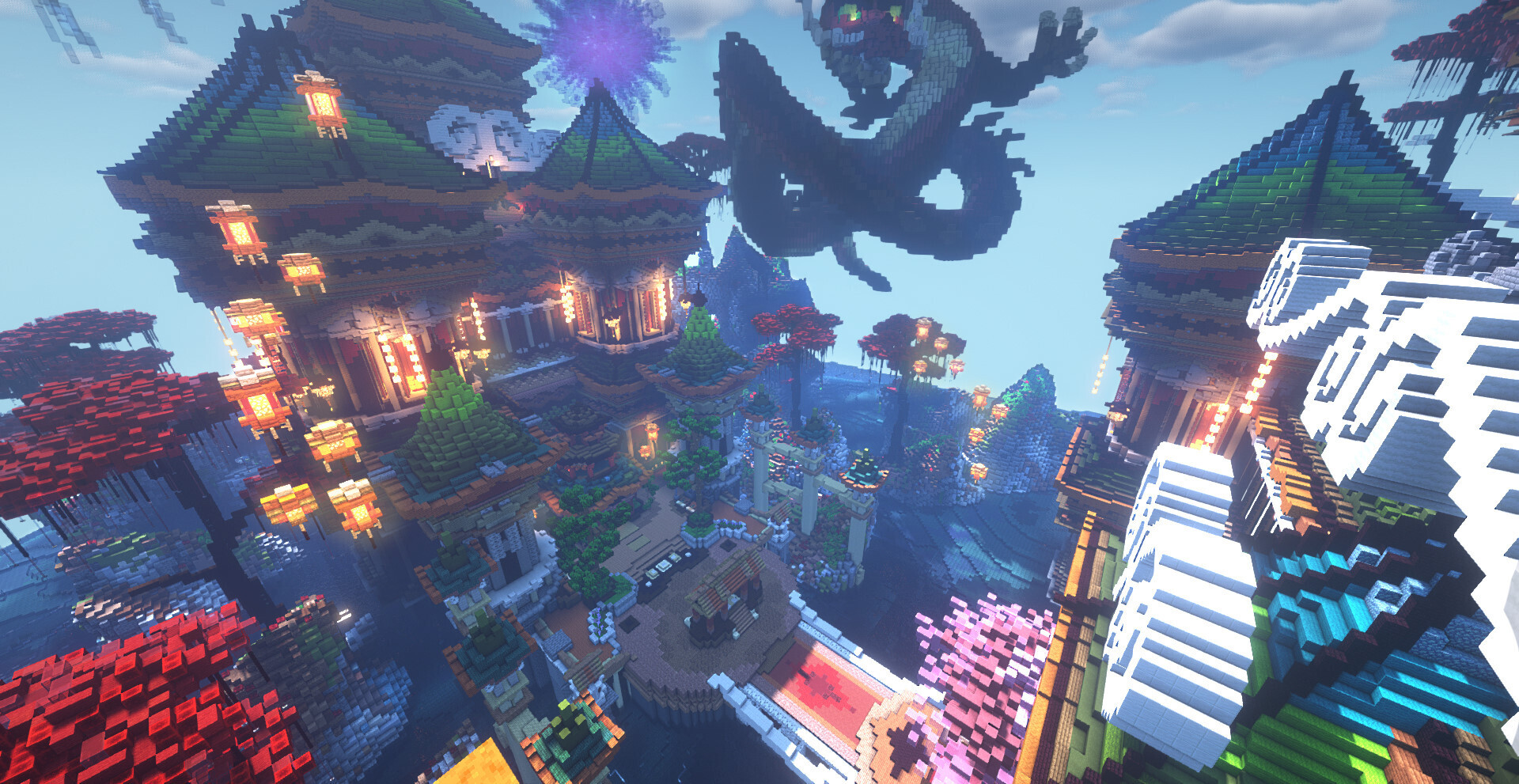 [Hub] » Sakura Temple Minecraft Map