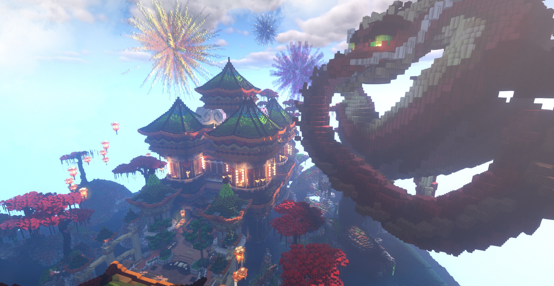 [Hub] » Sakura Temple Minecraft Map