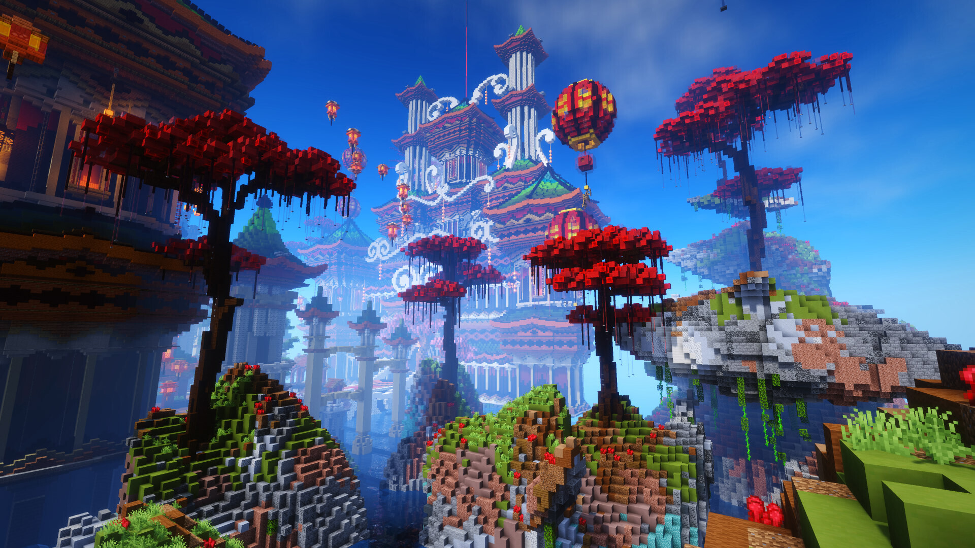 [Hub] » Sakura Temple Minecraft Map