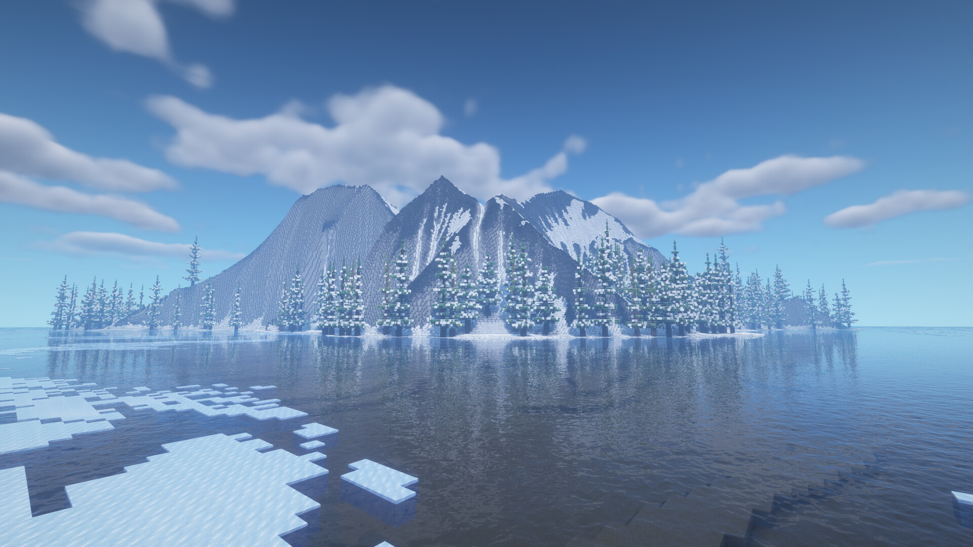 Ledyanoy Ostrov 氷の島 (Terrain Map) | 1.17.1+ | 1000 x 1000 | Free ...