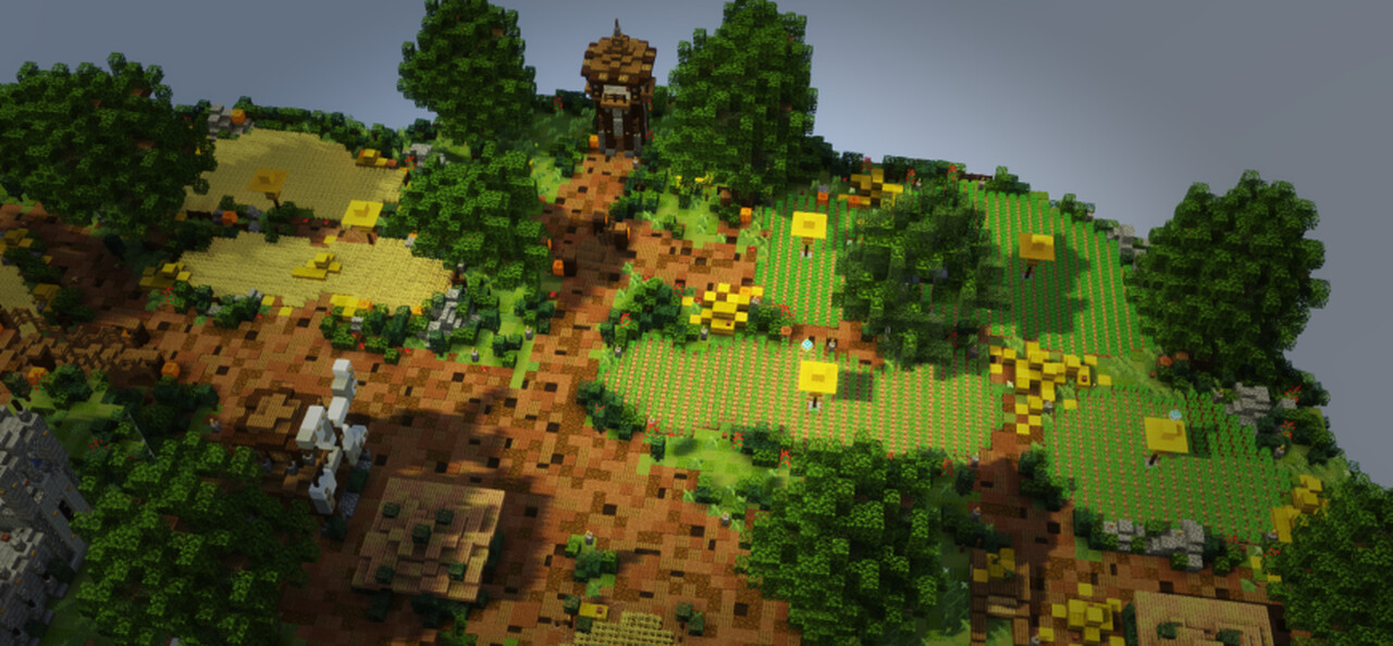 SkyBlock Spawn Minecraft Map