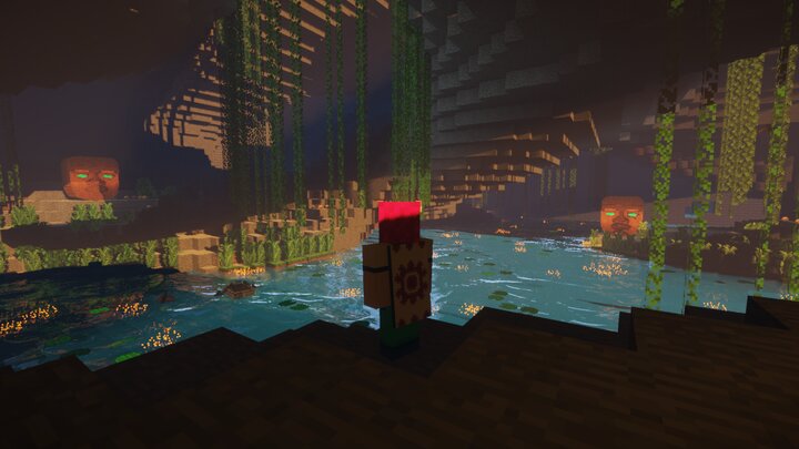 Epic cave Minecraft Map