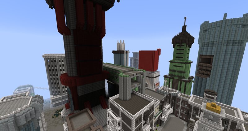 Boston 2077 (REMAKE) Minecraft Map