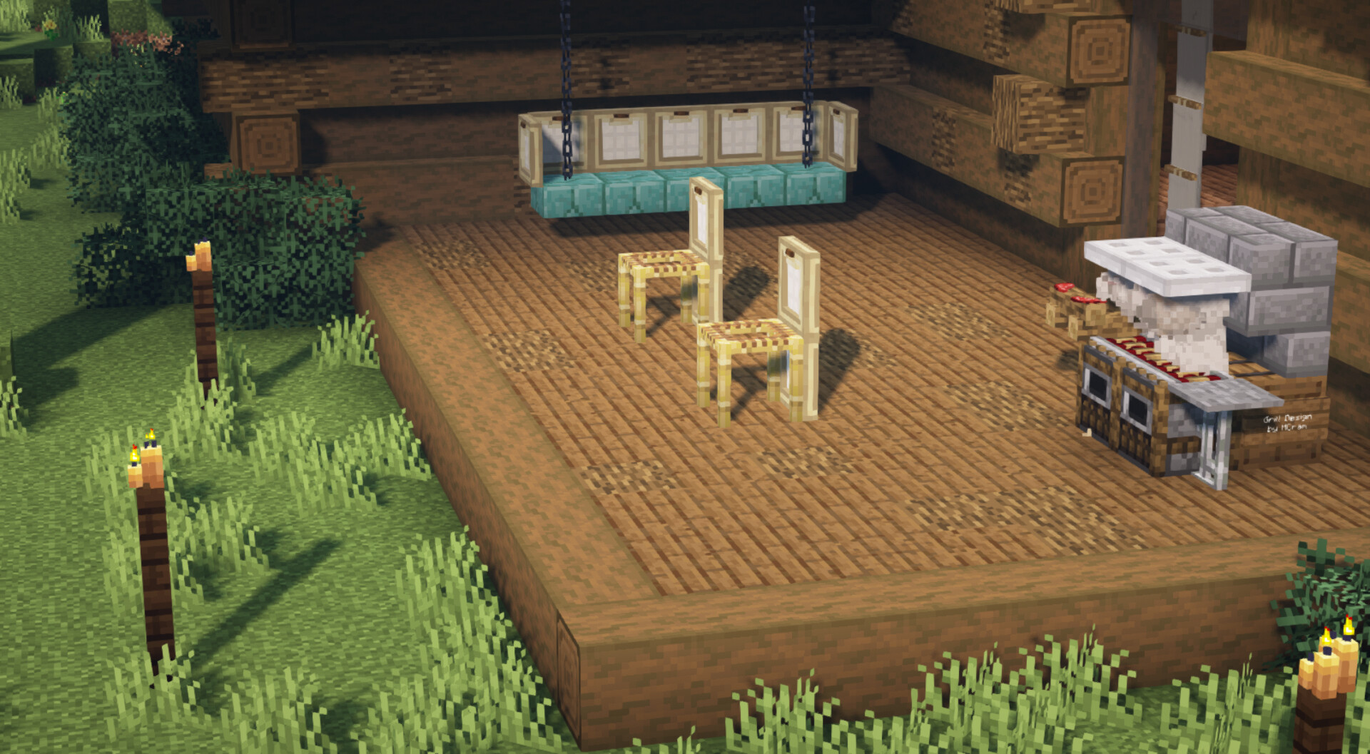 The Spruce Slabbed Cabin Minecraft Map