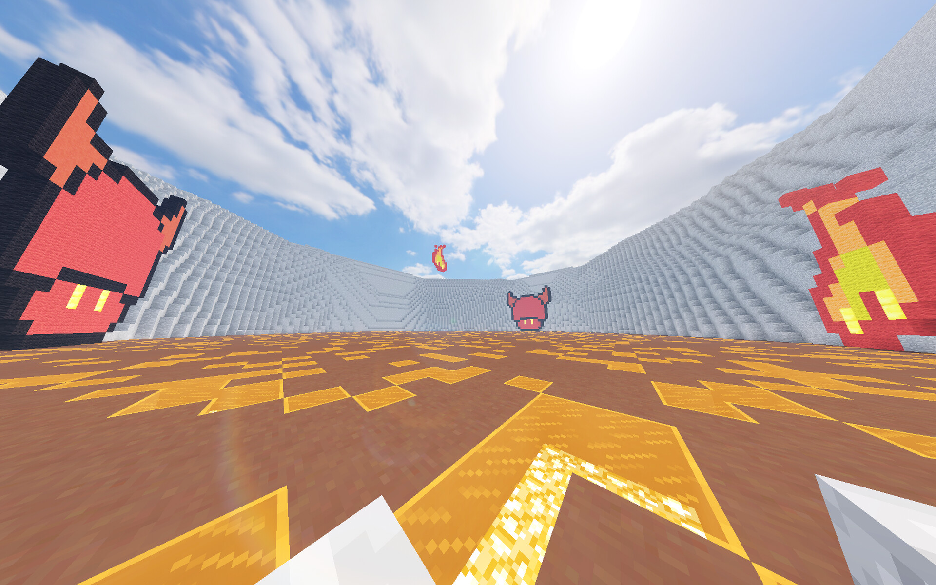 Arena Map > volcano Devil Minecraft Map