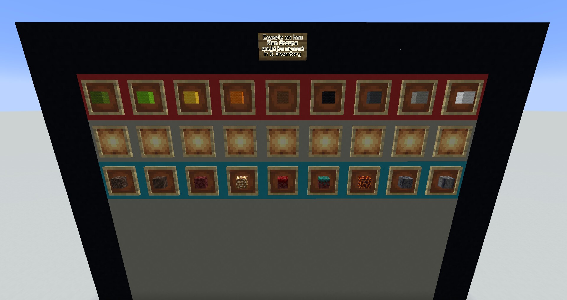 Better Creative Tabs (World) Minecraft Map