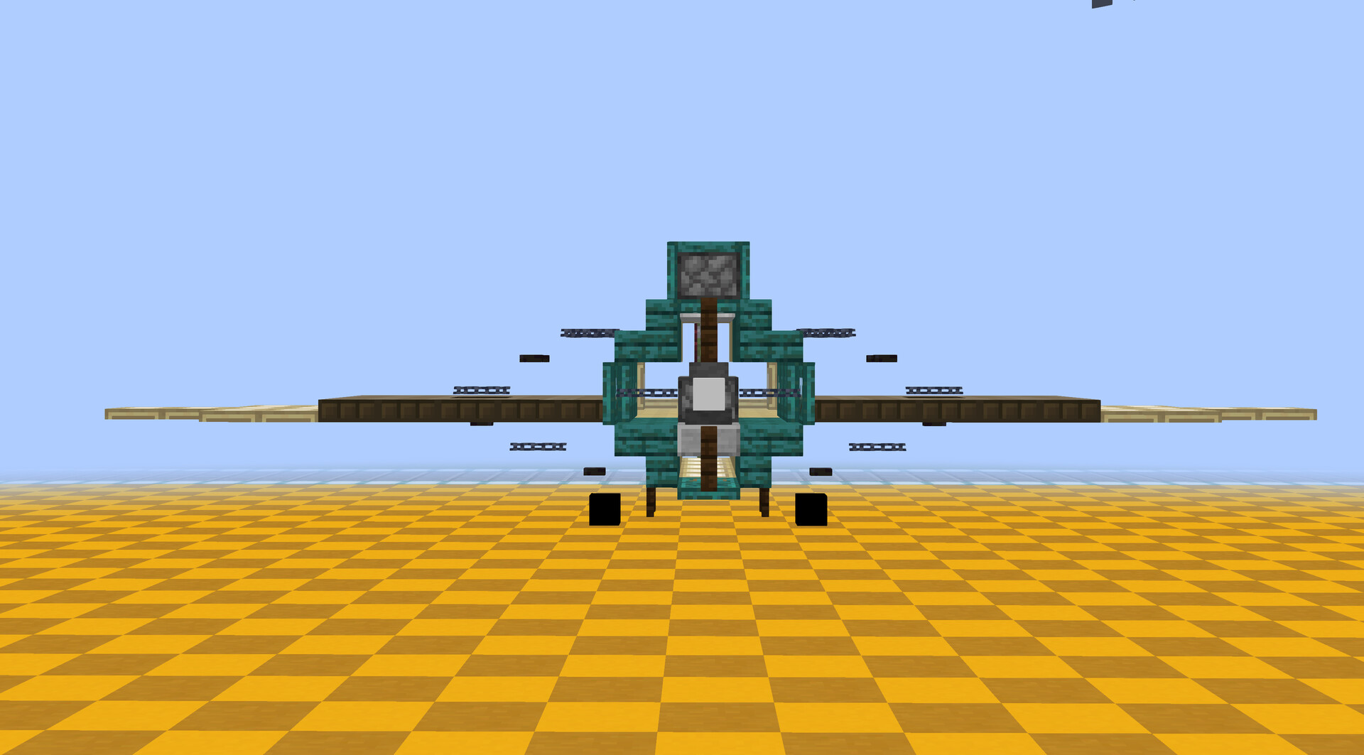 Stipa-Caproni 1.5:1 scale Minecraft Map