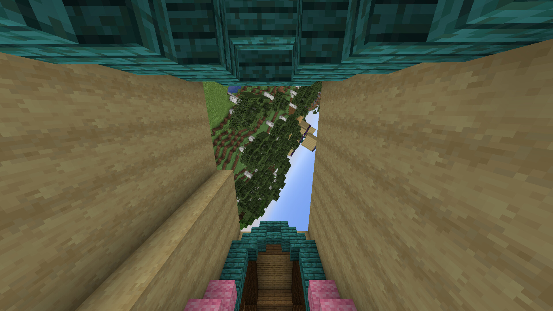 Big Non Euclidean House Minecraft Map