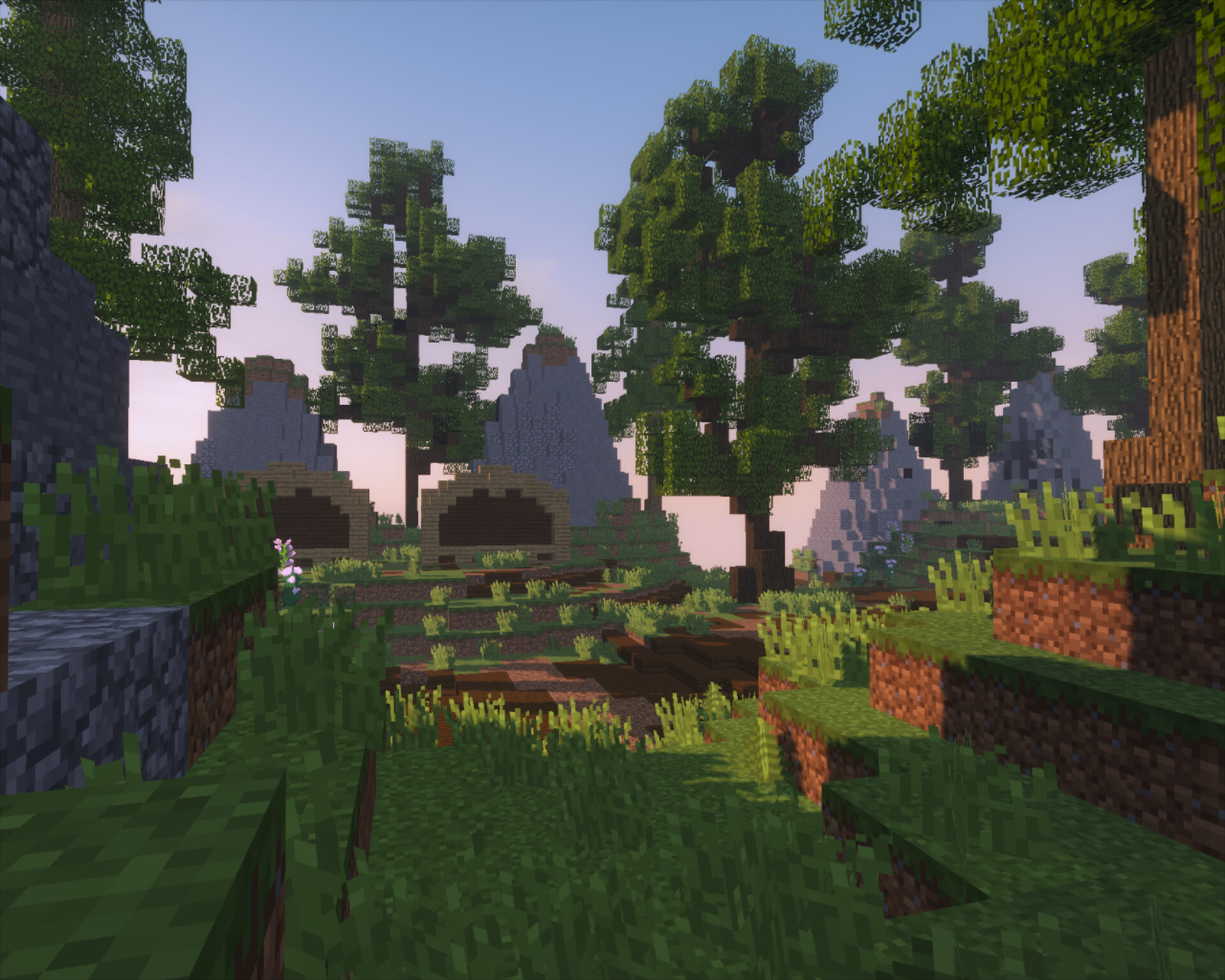 🌲Dark Forest HCF Spawn🌲 Minecraft Map