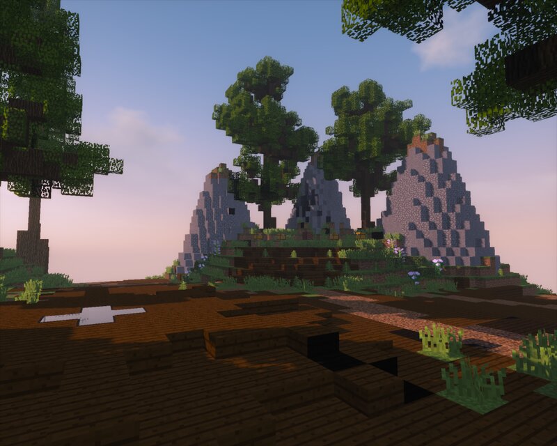 🌲Dark Forest HCF Spawn🌲 Minecraft Map