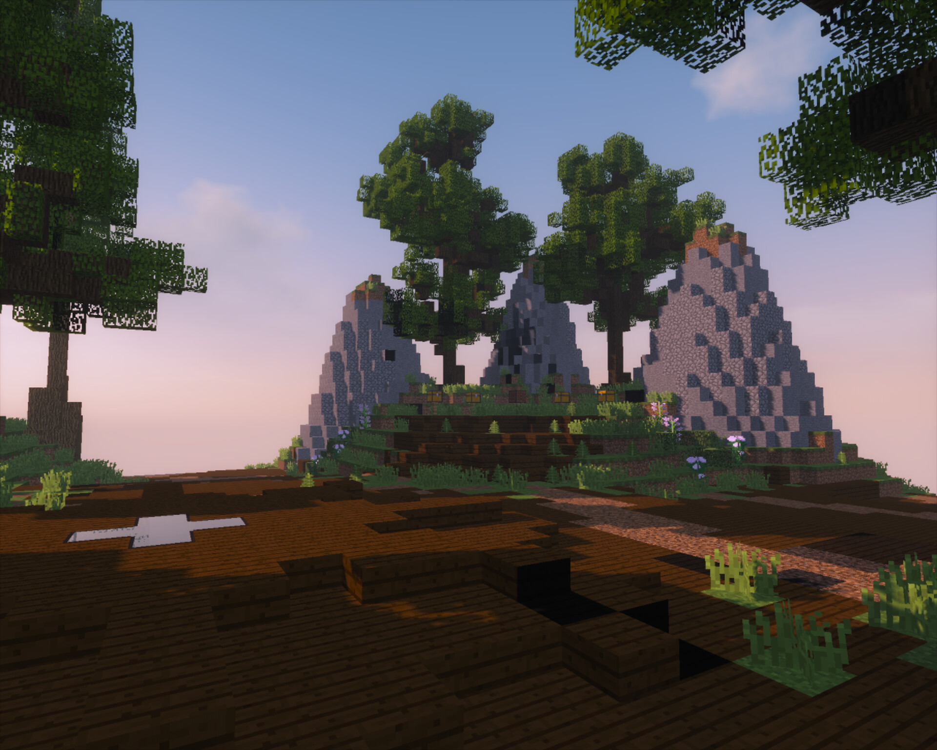 🌲Dark Forest HCF Spawn🌲 Minecraft Map