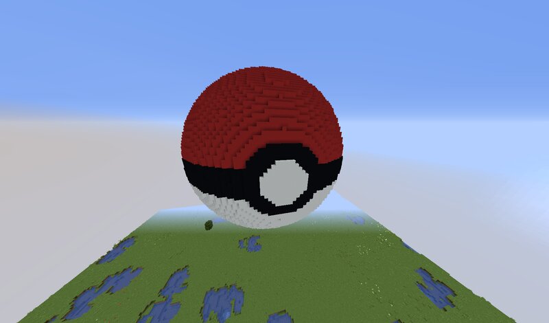Pokeball Minecraft Map