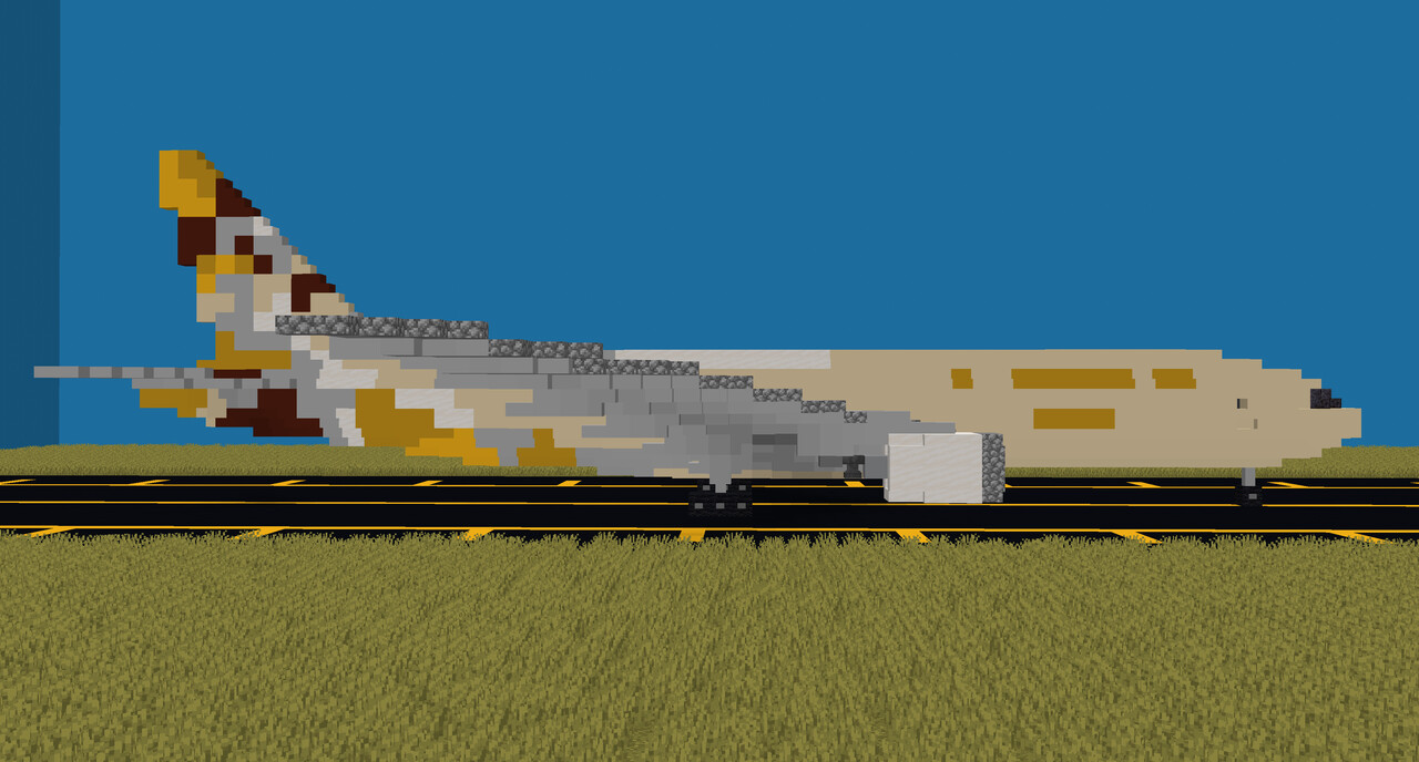 Etihad Boeing 777-F (1:1) [+FedEx 777-F) Minecraft Map
