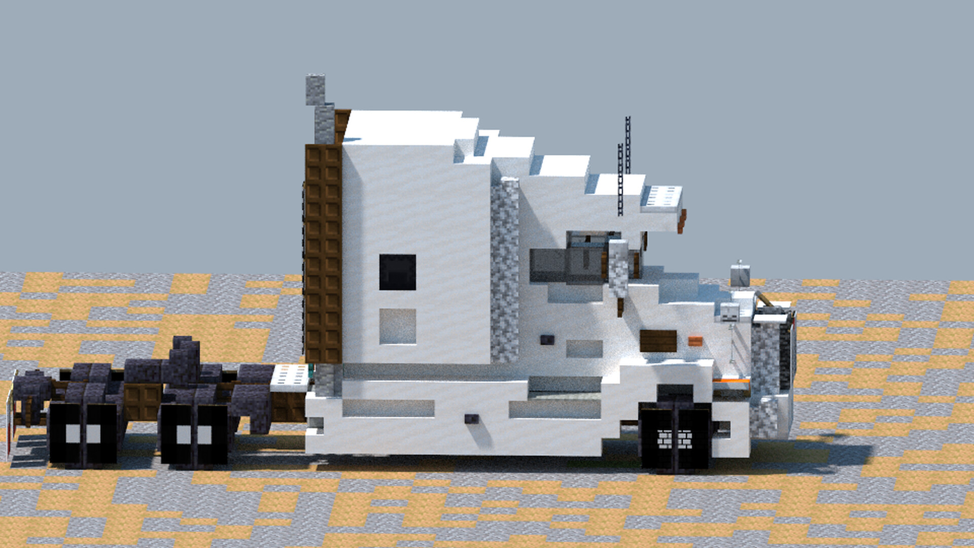 Peterbilt 579, truck [With Download] Minecraft Map
