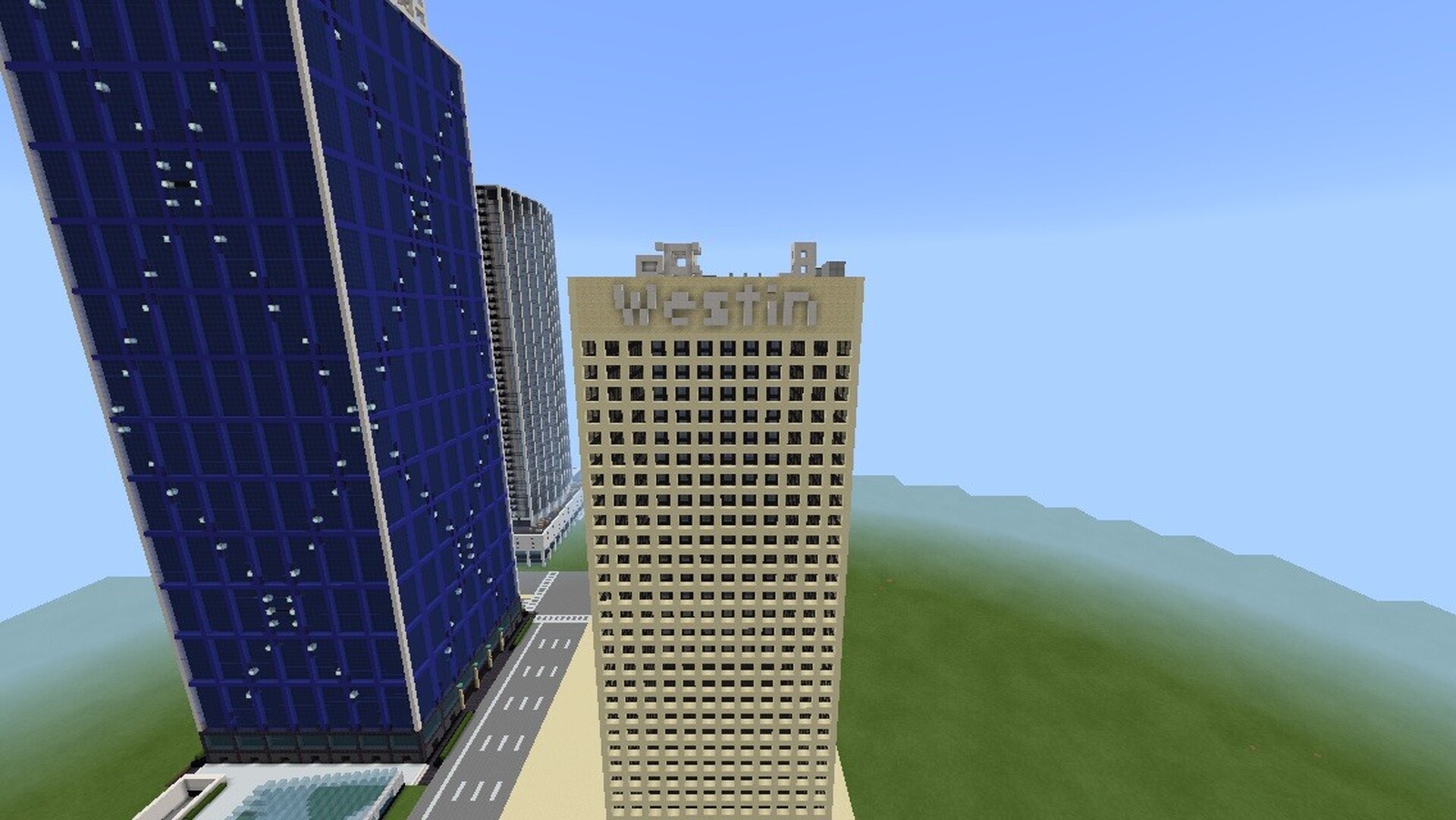 1.2 Scale of Dallas, Texas Minecraft Map
