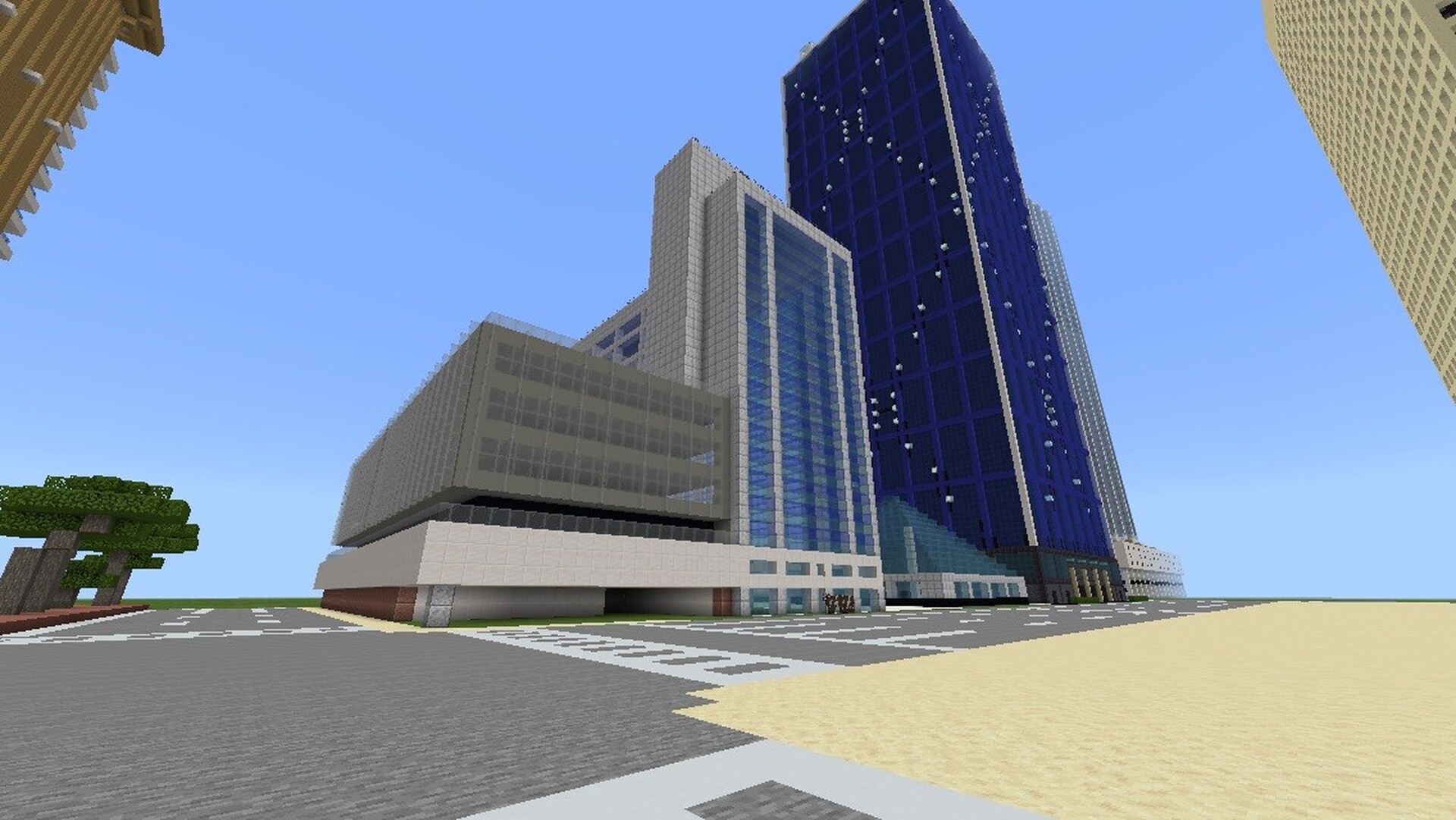 1.2 Scale of Dallas, Texas Minecraft Map