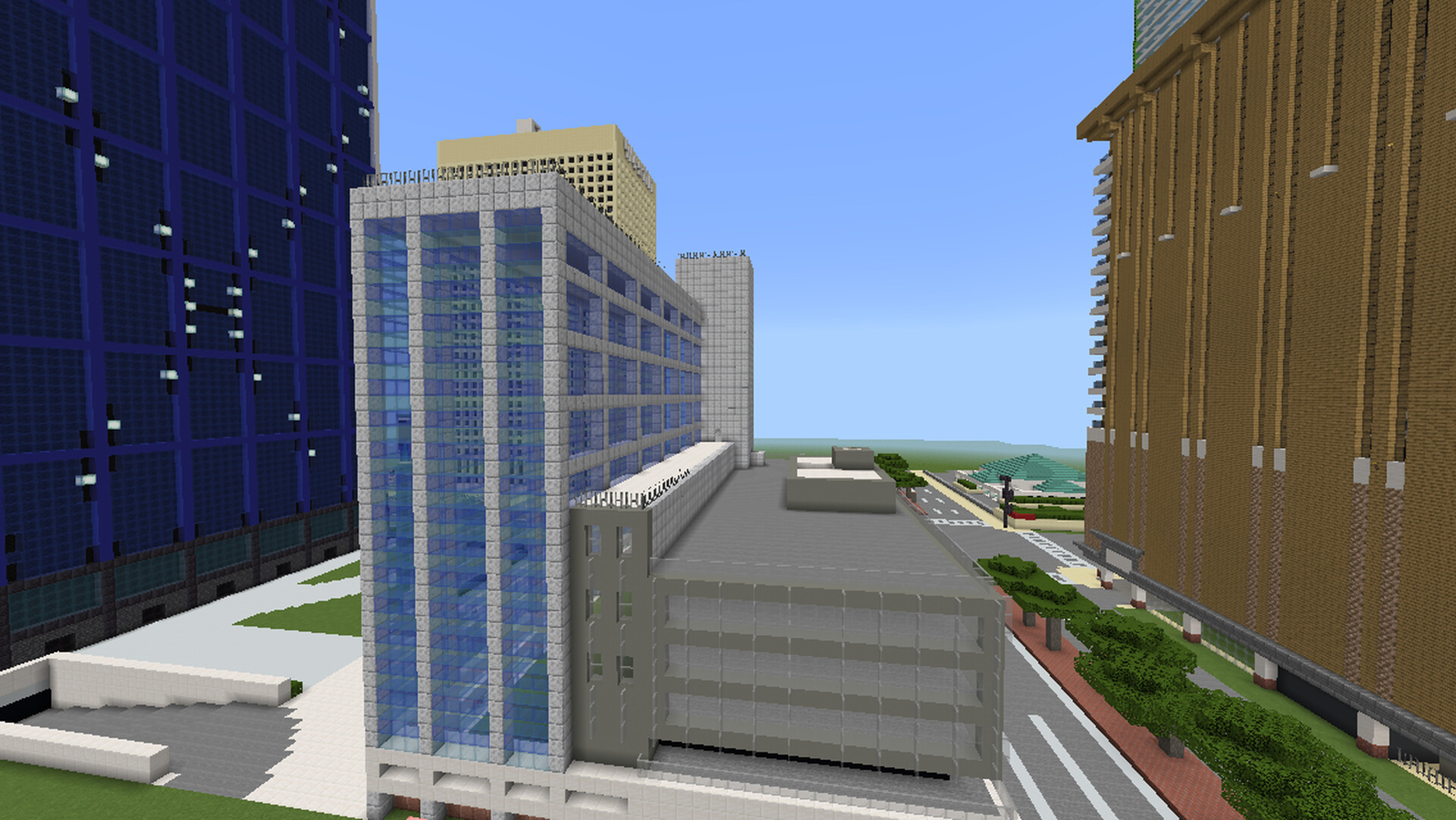 1.2 Scale of Dallas, Texas Minecraft Map